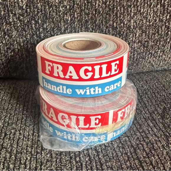 Fragile | Office | 60 Fragile Handle With Care Shipping Label Stickers ...